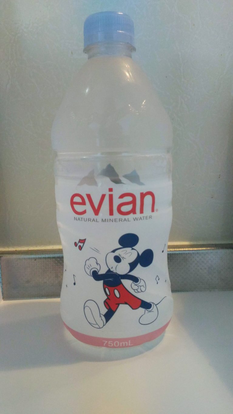 evian Disney Bottle
